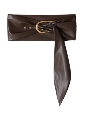 Nanushka Dae Vegan Leather Belt