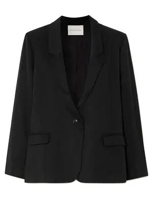 King & Tuckfield Wool-twill Blazer
