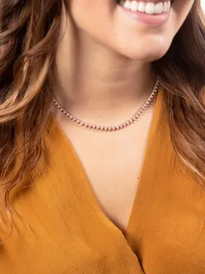 Jacquie Aiche Diamond Lizette Necklace