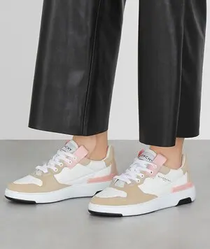 Givenchy - Wing White Leather Sneakers