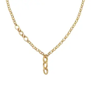 FOUNDRAE-Medium Belcher Chain Flexible Extension Necklace