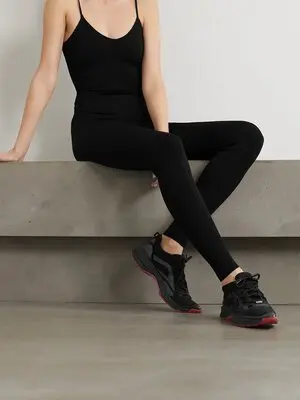 AZ FACTORY - MyBody Paneled Stretch-Knit Leggings