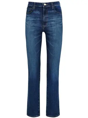 J Brand Tegan Blue Straight-leg Jeans