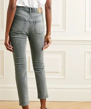Acne Studios - High-Rise Straight-Leg Jeans