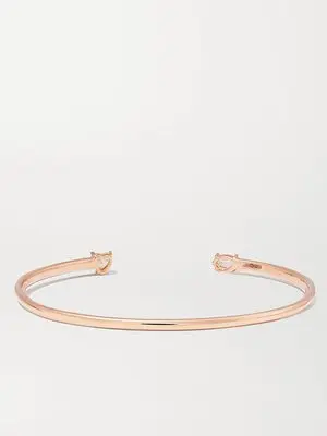 ANITA KO 18-karat Rose Gold Diamond Cuff
