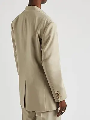 LOW CLASSIC Sand Wool Blazer