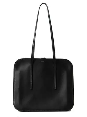 THE ROW Tr3 Leather Shoulder Bag