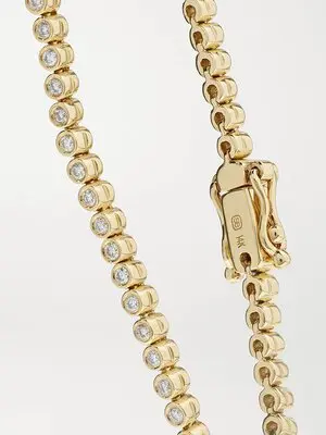 SYDNEY EVAN 14-karat Gold Diamond Bracelet