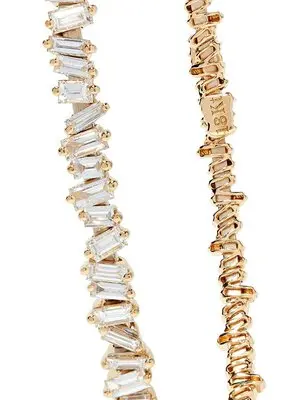 SUZANNE KALAN 18-karat Gold Diamond Choker
