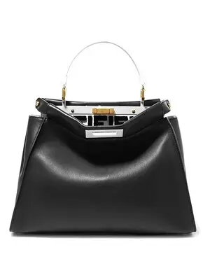 Fendi Peekaboo Leather Tote
