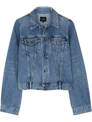 Khaite Richard Blue Denim Jacket