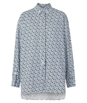 Burberry TB Monogram Poplin Shirt - One-color
