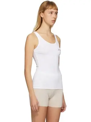 JACQUEMUS X SSENSE - Exclusive White 'Le Marcel' Tank Top