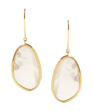 PIPPA SMALL 18-karat Gold Shell Earrings