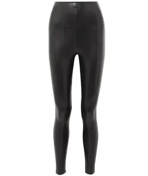 Commando - Faux Stretch-Leather Leggings