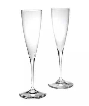 THE MARTHA, BY BACCARAT Dom Perignon Flute Pair