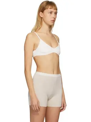 JACQUEMUS X SSENSE - Exclusive White 'Le Bandeau Valensole' Bra