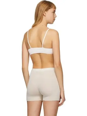 JACQUEMUS X SSENSE - Exclusive White 'Le Bandeau Valensole' Bra