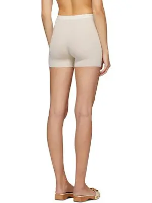 JACQUEMUS X SSENSE -  Exclusive Beige & Off-White 'Le Short Arancia' Shorts