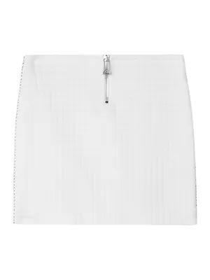 Bottega Veneta Matelassé Jersey Mini Skirt