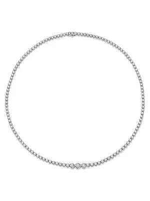 Bony Levy Luxe Diamond Tennis Necklace