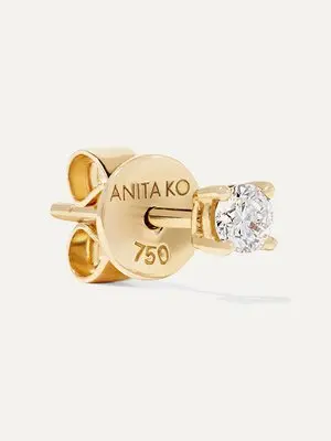 ANITA KO 18-karat Gold Diamond Earrings