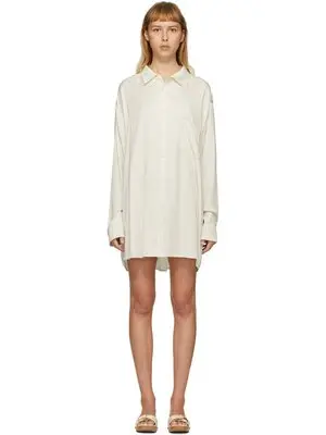 JACQUEMUS X SSENSE -  Exclusive Off-White 'La Chemise D'Homme' Shirt