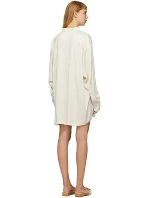 JACQUEMUS X SSENSE -  Exclusive Off-White 'La Chemise D'Homme' Shirt