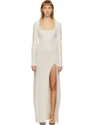 JACQUEMUS X SSENSE - Exclusive Off-White 'La Robe Dao' Dress