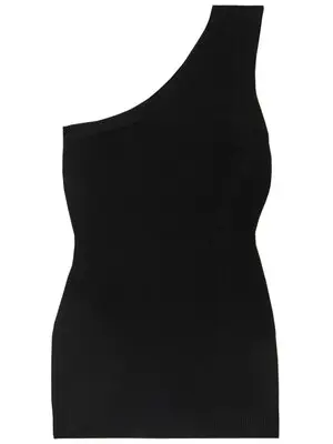 AZ FACTORY - MyBody One-Shoulder Stretch-Knit Tank
