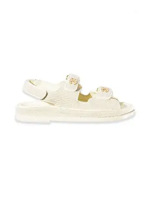 Chanel Knit Sandals