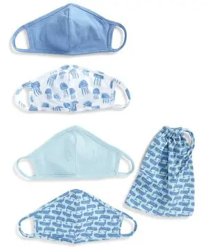 nordstrom - Assorted 4-Pack Kids' Face Masks
