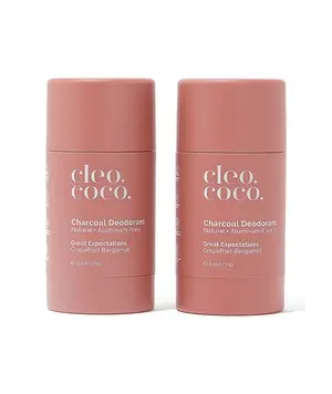 CLEO & COCO Charcoal Deodorant Duo