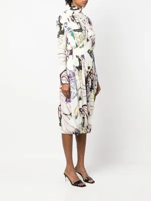 Stella McCartney All-over Graphic-print Dress