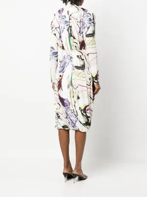 Stella McCartney All-over Graphic-print Dress