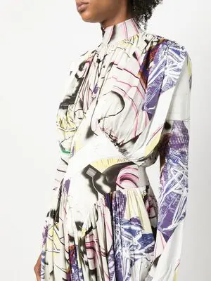 Stella McCartney All-over Graphic-print Dress
