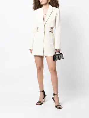 Jacquemus Tailored Blazer Dress With Cut-out Detailing