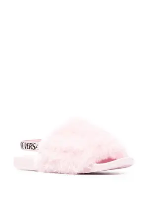 Versace Fluffy Logo Sliders