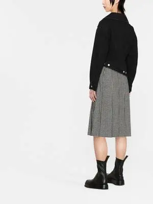 Alexander McQueen Asymmetrical Denim Jacket
