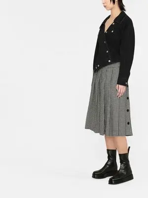 Alexander McQueen Asymmetrical Denim Jacket