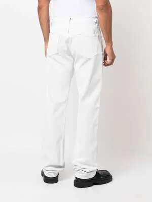 MAISON MARGIELA Straight-leg Jeans With Four Stitches Detail