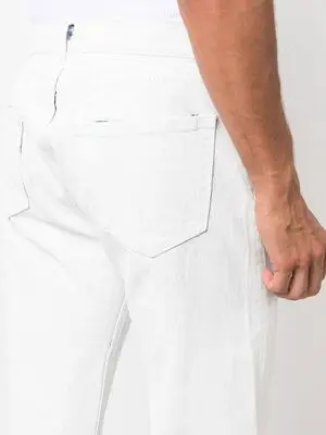 MAISON MARGIELA Straight-leg Jeans With Four Stitches Detail
