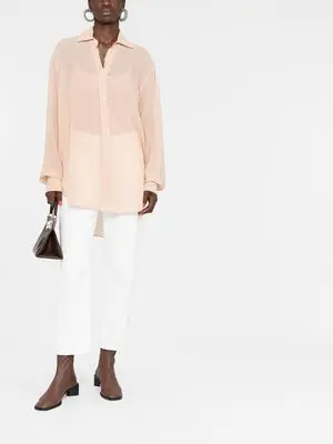 MAISON MARGIELA Four-stitch Silk Shirt
