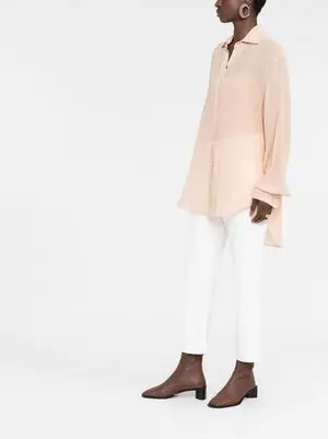 MAISON MARGIELA Four-stitch Silk Shirt