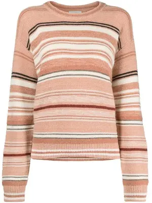 See By Chloé Horizontal Stripe-pattern Jumper