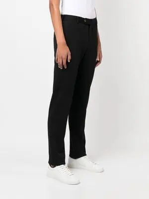 PT TORINO Straight-leg Trousers - Black