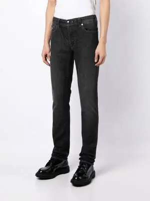 TRAMAROSSA Leonardo Slim-cut Mid-rise Jeans - Black