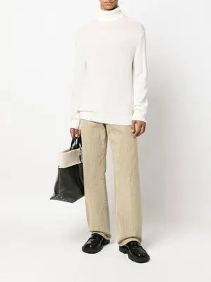 JIL SANDER Roll Neck Knitted Sweater