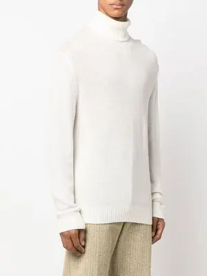 JIL SANDER Roll Neck Knitted Sweater