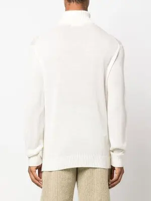 JIL SANDER Roll Neck Knitted Sweater